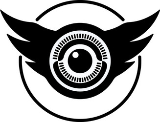 Angel wings - minimalist and flat logo Royalty Free Vector