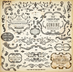 Rustic icon set Royalty Free Vector Image - VectorStock