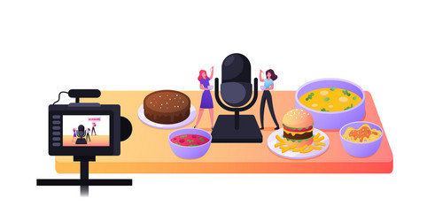 Mukbang Royalty Free Vector Image - VectorStock