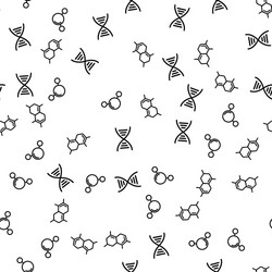 Seamless nuclear pattern Royalty Free Vector Image