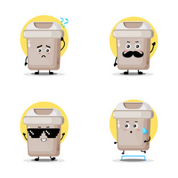 Trash Can Face Vector Images (over 360)