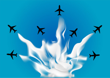 Fighter Jet Formation Vector Images (43)