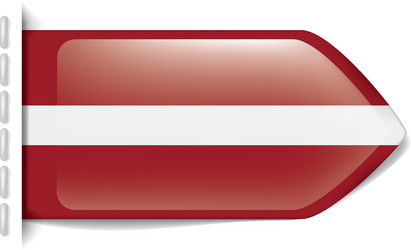 Latvia flags patches Royalty Free Vector Image