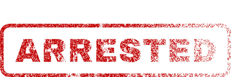 Arrested Stamp Vector Images (over 1,000)