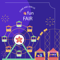 Kids Fun Fair Poster Vector Images (over 380)