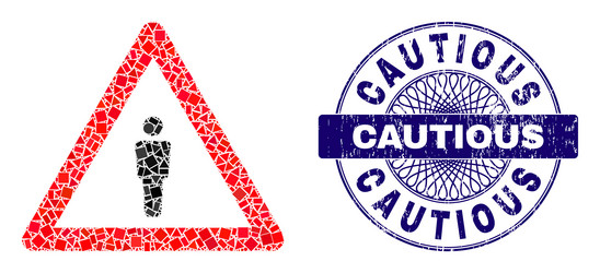 Cautious Vector Images (over 2,300)