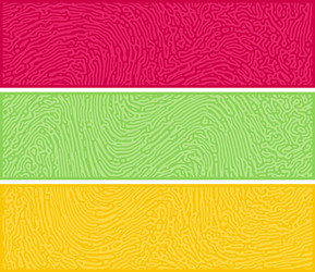 Colorful abstract poster design with turing Vector Image