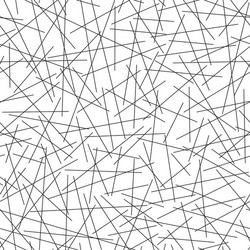 Grid seamless pattern with random geometric Vector Image