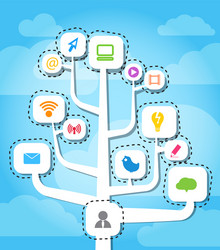 App icons border Royalty Free Vector Image - VectorStock