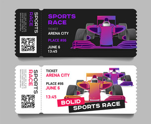 Car Racing Ticket Vector Images (over 110)