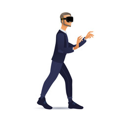 Walking man Royalty Free Vector Image - VectorStock