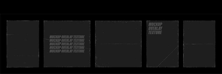 Plastic vinyl album cover wrap overlay texture Vector Image