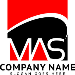 Ma letter logo Royalty Free Vector Image - VectorStock