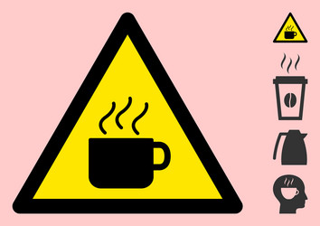 Caution Hot Beverage Vector Images (over 110)