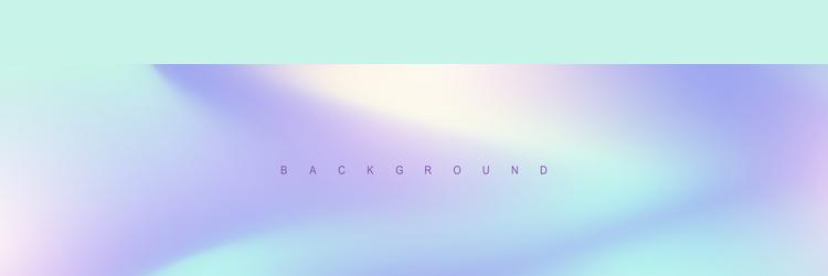Abstract pastel gradient header background Vector Image