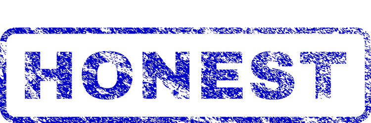 Honest rubber stamps Royalty Free Vector Image