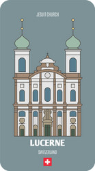 Hanukkah jewish church cartoon colored clipart Vector Image