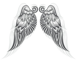 Wings Royalty Free Vector Image - VectorStock