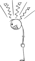 Screaming Stick Figure