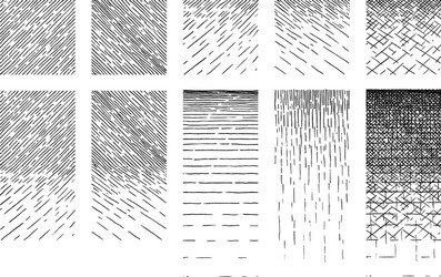 Hatching gradient texture Royalty Free Vector Image