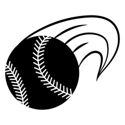 Flying Baseball Vector Images (over 860)
