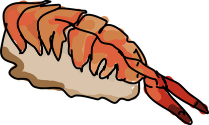 Shrimp Drawing Cooked Vector Images (over 2,500)