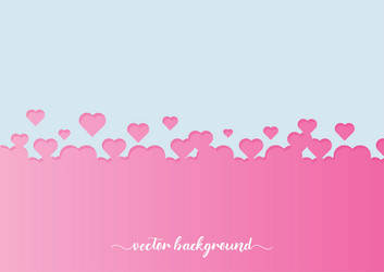 Greeting card with love background Royalty Free Vector Image