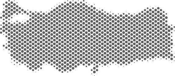 Dotted Turkey Map Vector Images (over 260)