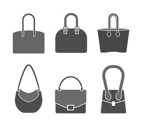 Hand bag graphic design template isolated Vector Image