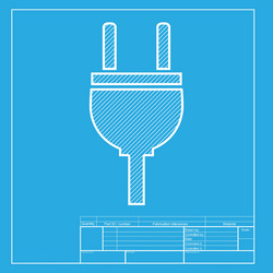 Socket sign Royalty Free Vector Image - VectorStock