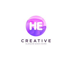 He Logo Letter Vector Images (over 2,500)