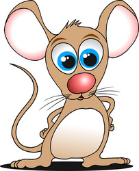 Sweet mouse Royalty Free Vector Image - VectorStock