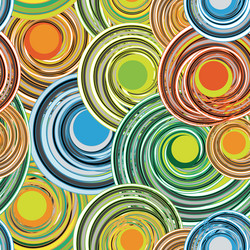 Abstract circles pattern Royalty Free Vector Image