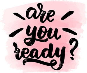 Are You Ready Icon Vector Images (80)