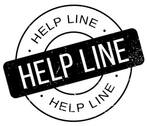 Help me rubber stamp Royalty Free Vector Image