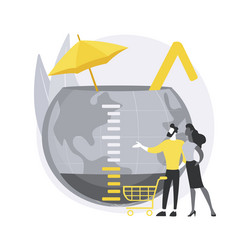 Consumer information abstract concept Royalty Free Vector