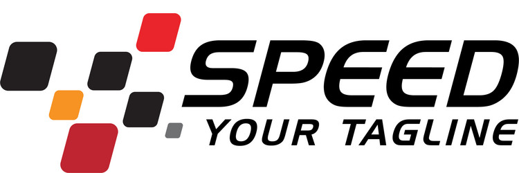 Letter s with racing flag logo Royalty Free Vector Image