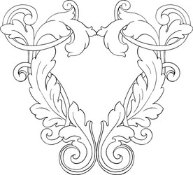 Medieval Vine Baroque Vector Images (over 2,700)