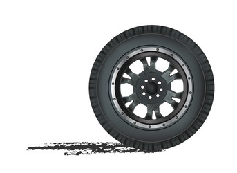 Spinning Tire Vector Images (over 120)