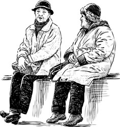 Two People Talking Drawing Vector Images (over 560)