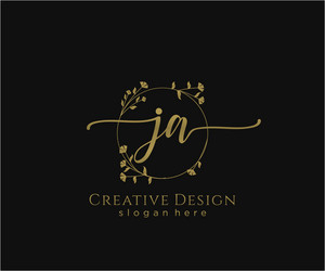 Ja Monogram Vector Images (over 1,800)