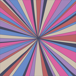 Psychedelic abstract background optical illusion Vector Image