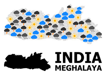 Meghalaya Map Vector Images (over 260)