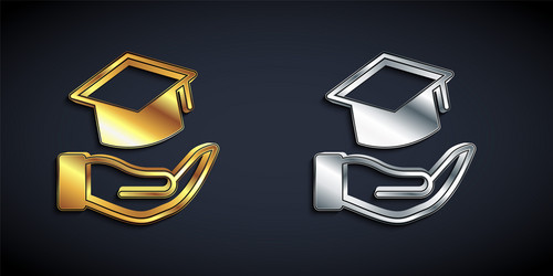 Gold Silver Graduation Vector Images (over 530)