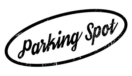 Parking spot rubber stamp Royalty Free Vector Image