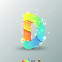 Letter D Colors Logo Vector Images (over 6,600)
