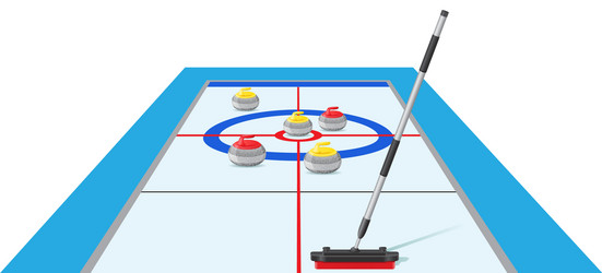 Curling Broom Vector Images (over 550)