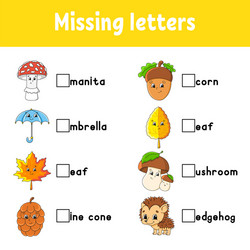Find Missing Letter Vector Images (over 780)