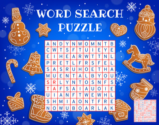 Christmas Word Search Vector Images (over 100)