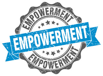 Empower stamp sign seal Royalty Free Vector Image